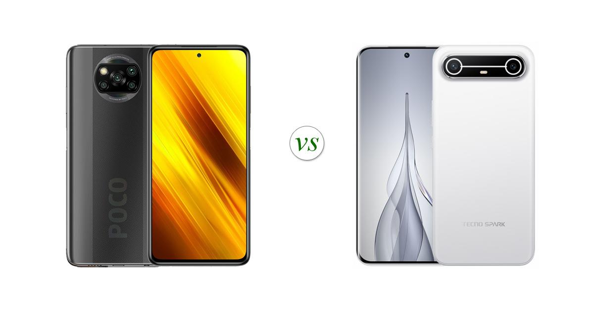 POCO X3 NFC vs TECNO SPARK Slim: Side by Side Specs Comparison