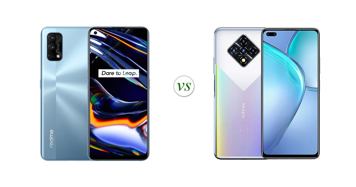 realme 7 Pro vs Infinix Zero 8: Side by Side Specs Comparison