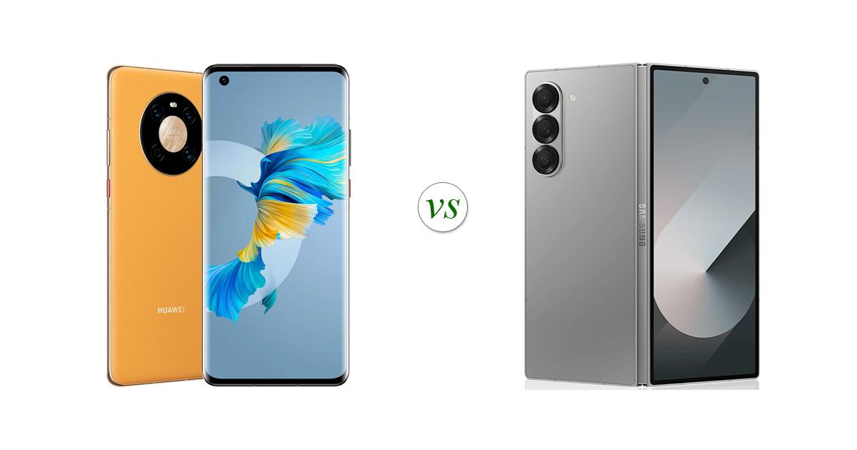 Huawei Mate 40 vs SAMSUNG Galaxy Z Fold6: Side by Side Specs Comparison