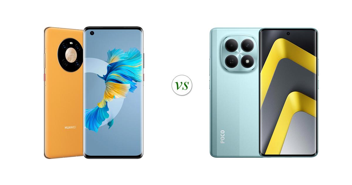 Huawei Mate 40 vs POCO M8 5G: Side by Side Specs Comparison