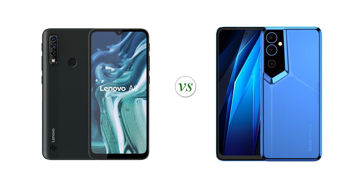 Lenovo A8 vs TECNO POVA Neo 2: Side by Side Specs Comparison