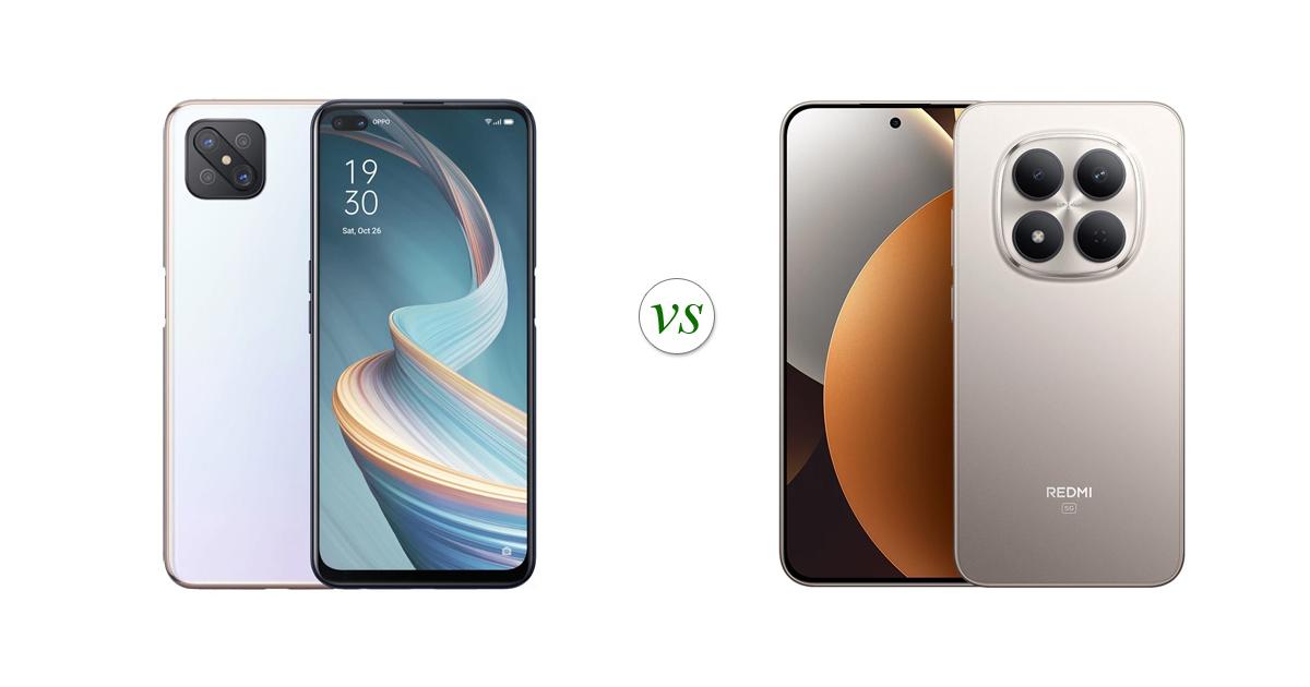 OPPO Reno4 Z 5G vs REDMI Note 15 Pro 5G: Side by Side Specs Comparison