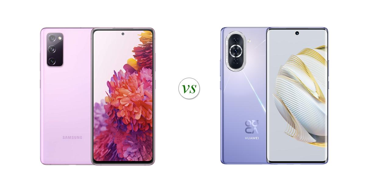 Samsung Galaxy S20 FE vs Huawei nova 10: Side by Side Specs Comparison