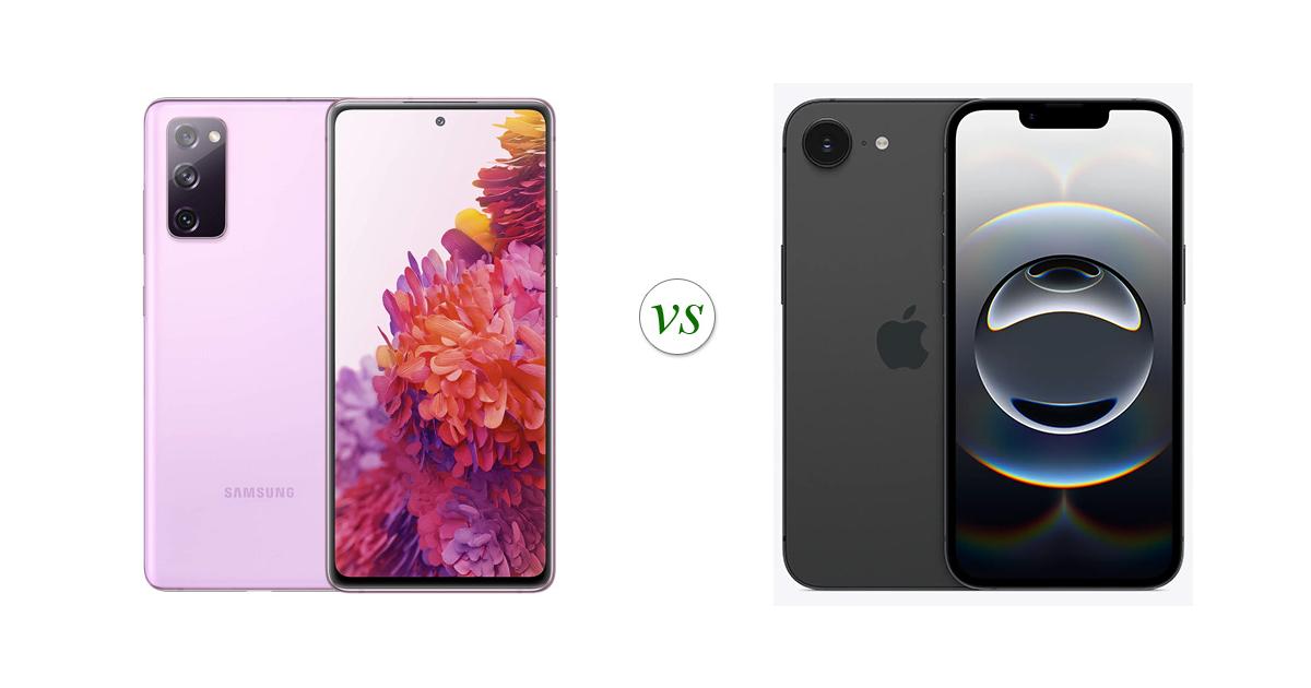 Samsung Galaxy S20 FE vs Apple iPhone 16e: Side by Side Specs Comparison