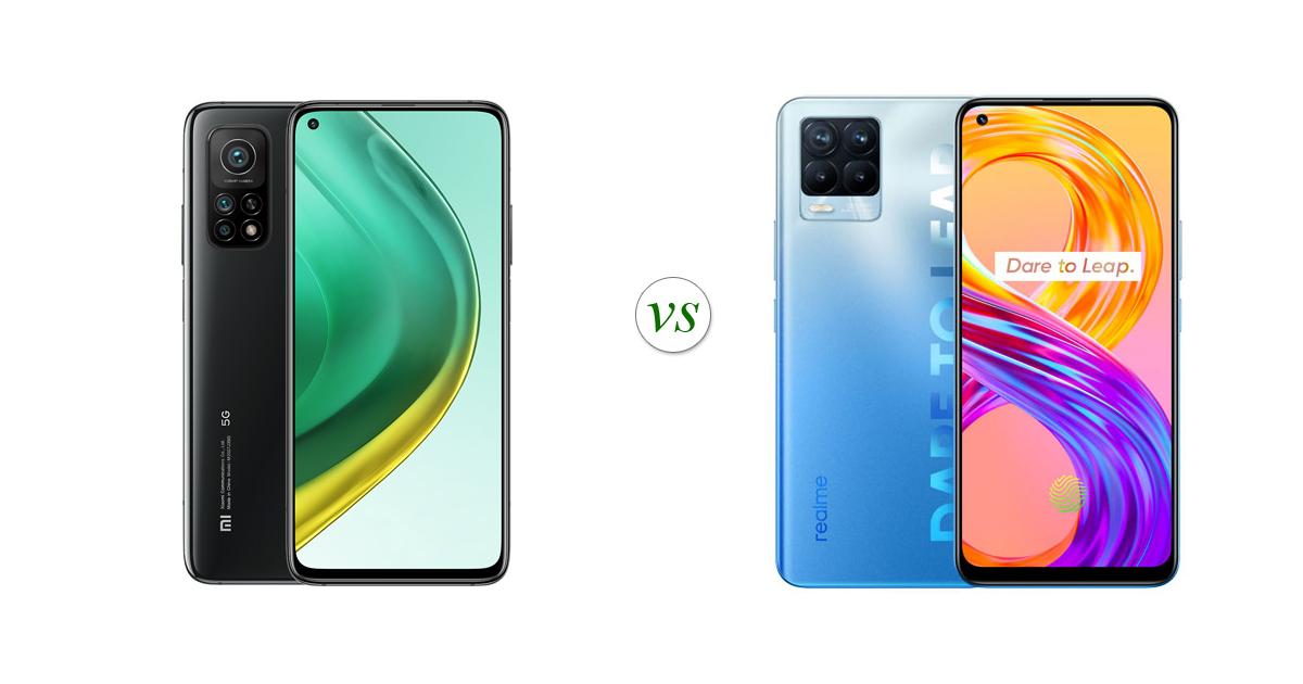 Xiaomi Mi 10T vs realme 8 Pro: Side by Side Specs Comparison
