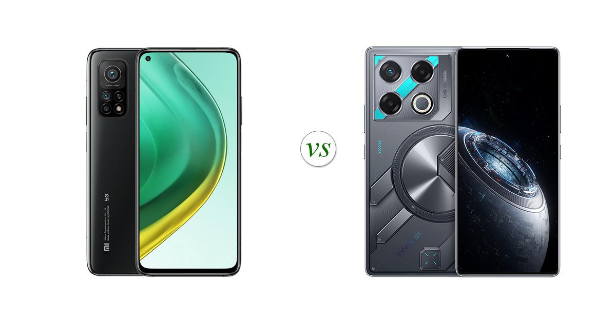 Xiaomi Mi 10T vs Infinix GT 20 Pro 5G: Side by Side Specs Comparison
