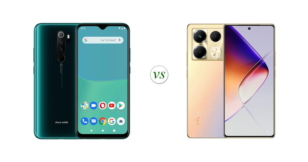 Cherry Mobile Aqua S9 Max vs Infinix NOTE 40: Side by Side Specs Comparison