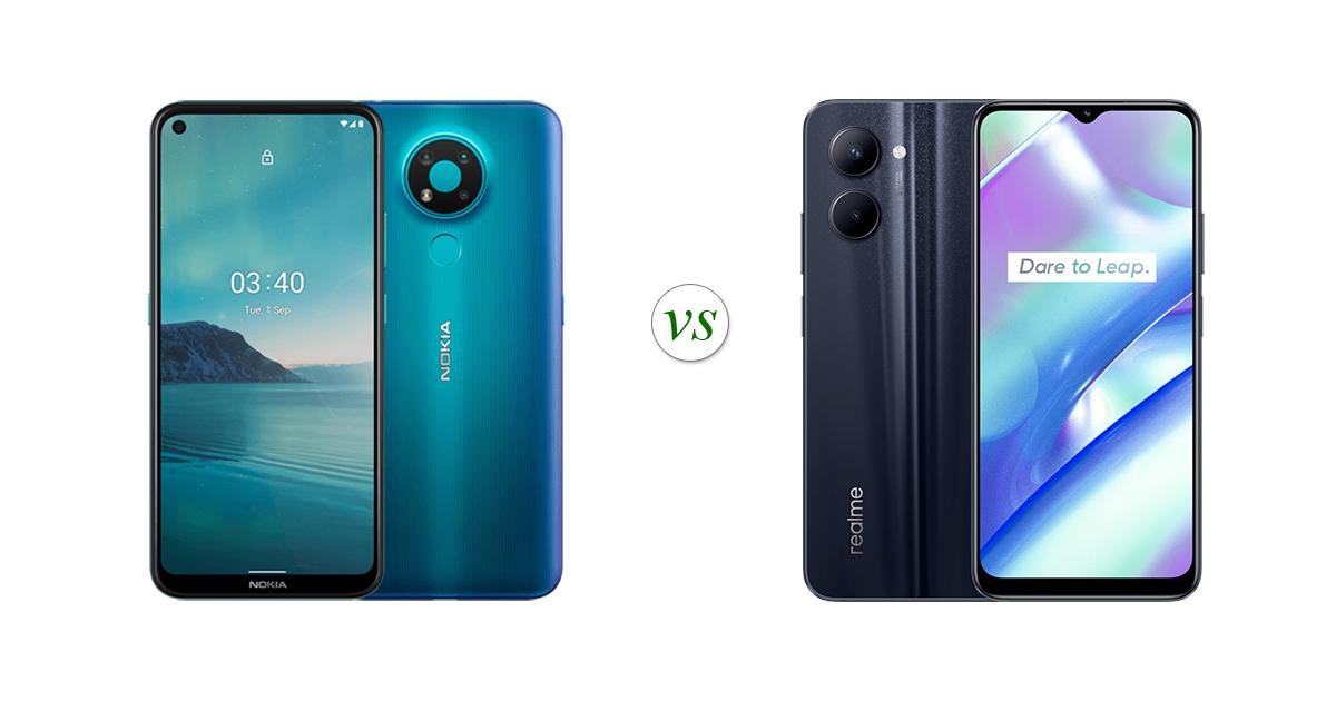 Nokia 3.4 vs realme C33: Side by Side Specs Comparison