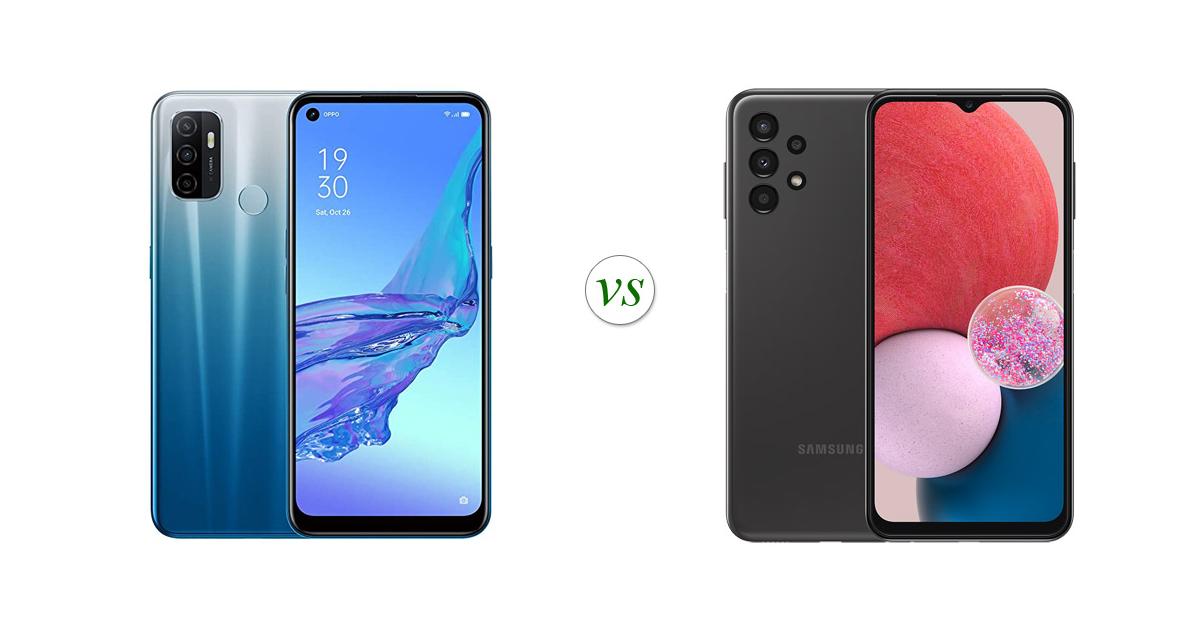 OPPO A53 vs Samsung Galaxy A13: Side by Side Specs Comparison