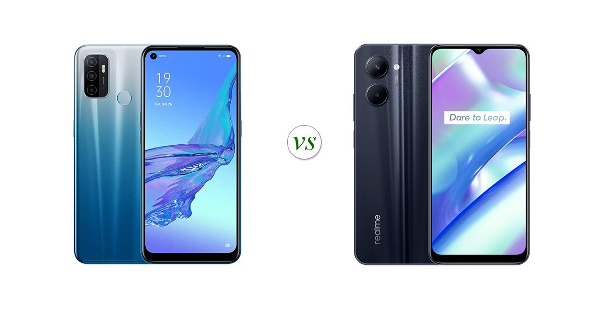OPPO A53 vs realme C33: Side by Side Specs Comparison