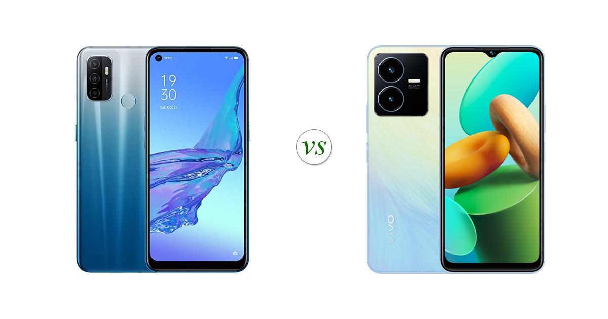OPPO A53 vs vivo Y22s: Side by Side Specs Comparison