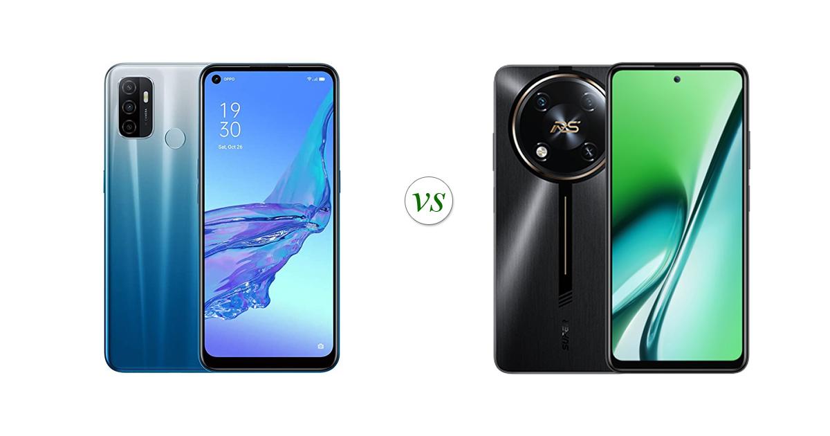 OPPO A53 vs itel RS4: Side by Side Specs Comparison