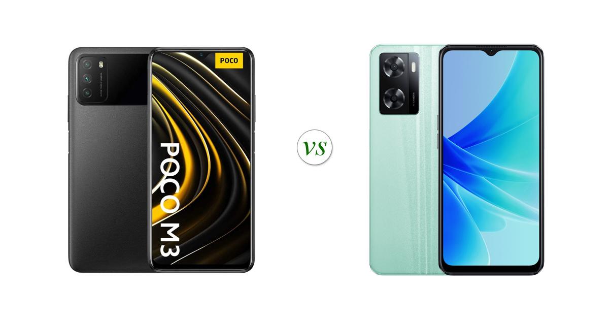 POCO M3 vs OPPO A57 2022: Side by Side Specs Comparison