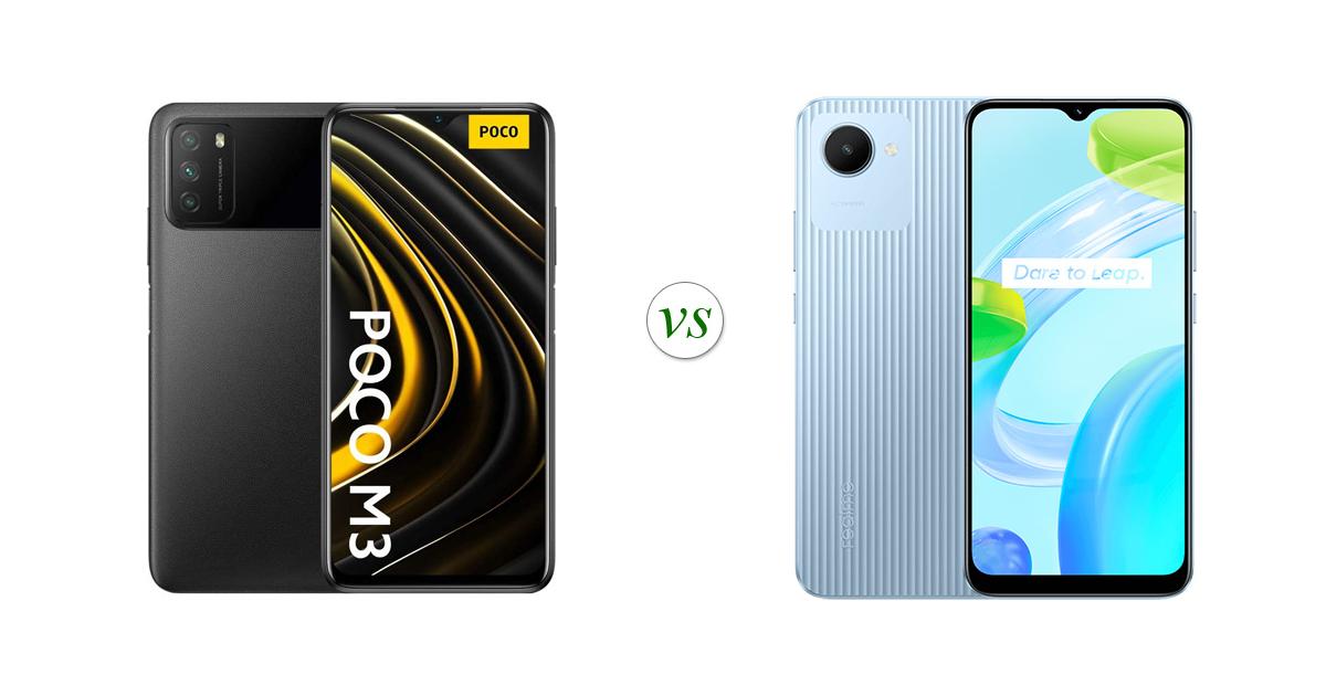 POCO M3 vs realme C30: Side by Side Specs Comparison