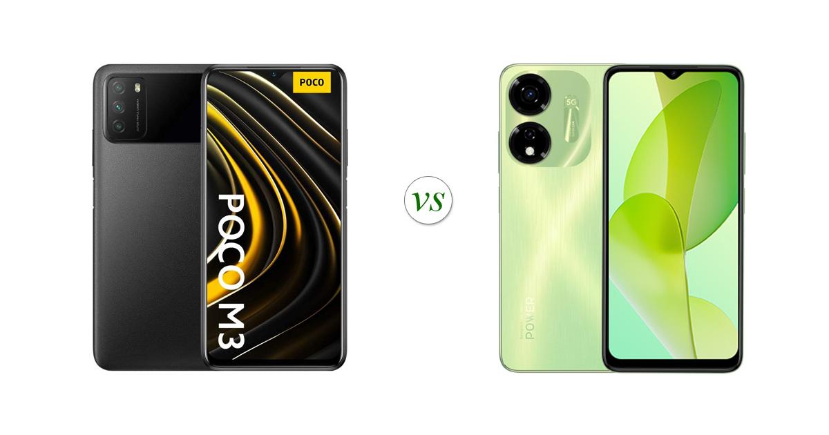 POCO M3 vs itel P55 5G: Side by Side Specs Comparison