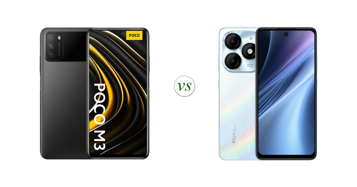 POCO M3 vs itel P55: Side by Side Specs Comparison