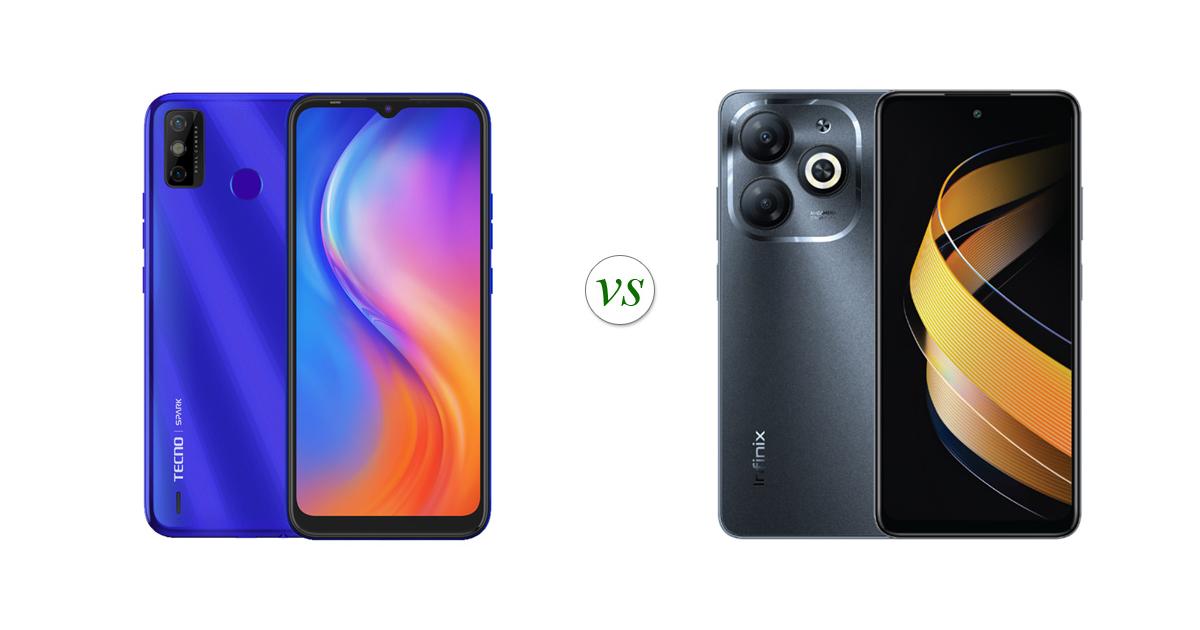 TECNO Spark 6 Go vs Infinix SMART 8: Side by Side Specs Comparison