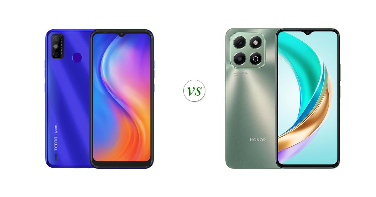 TECNO Spark 6 Go vs HONOR X6b: Side by Side Specs Comparison