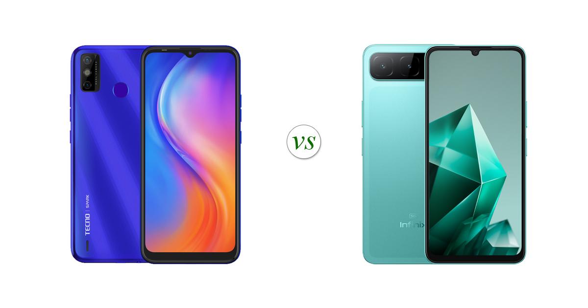 TECNO Spark 6 Go vs Infinix HOT 60i 5G: Side by Side Specs Comparison