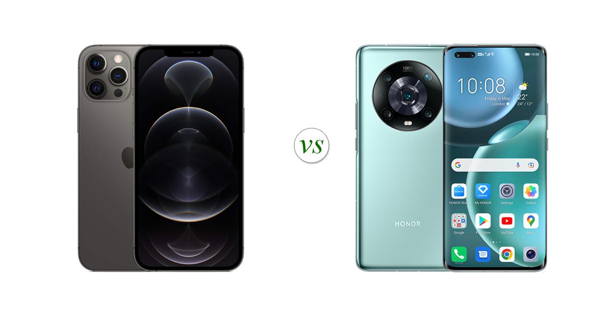 Apple iPhone 12 Pro Max vs HONOR Magic4 Pro: Side by Side Specs Comparison
