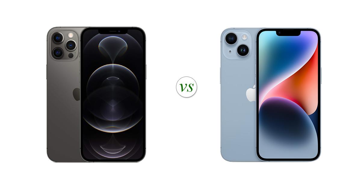 Apple iPhone 12 Pro Max vs Apple iPhone 14: Side by Side Specs Comparison