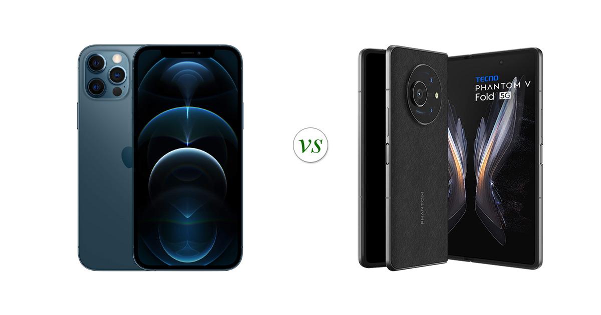 Apple iPhone 12 Pro vs TECNO PHANTOM V Fold: Side by Side Specs Comparison