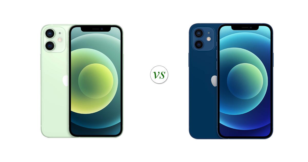 Apple iPhone 12 mini vs Apple iPhone 12: Side by Side Specs Comparison