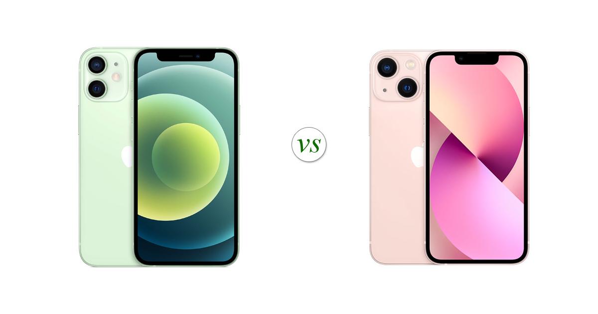 Apple iPhone 12 mini vs Apple iPhone 13 mini: Side by Side Specs Comparison