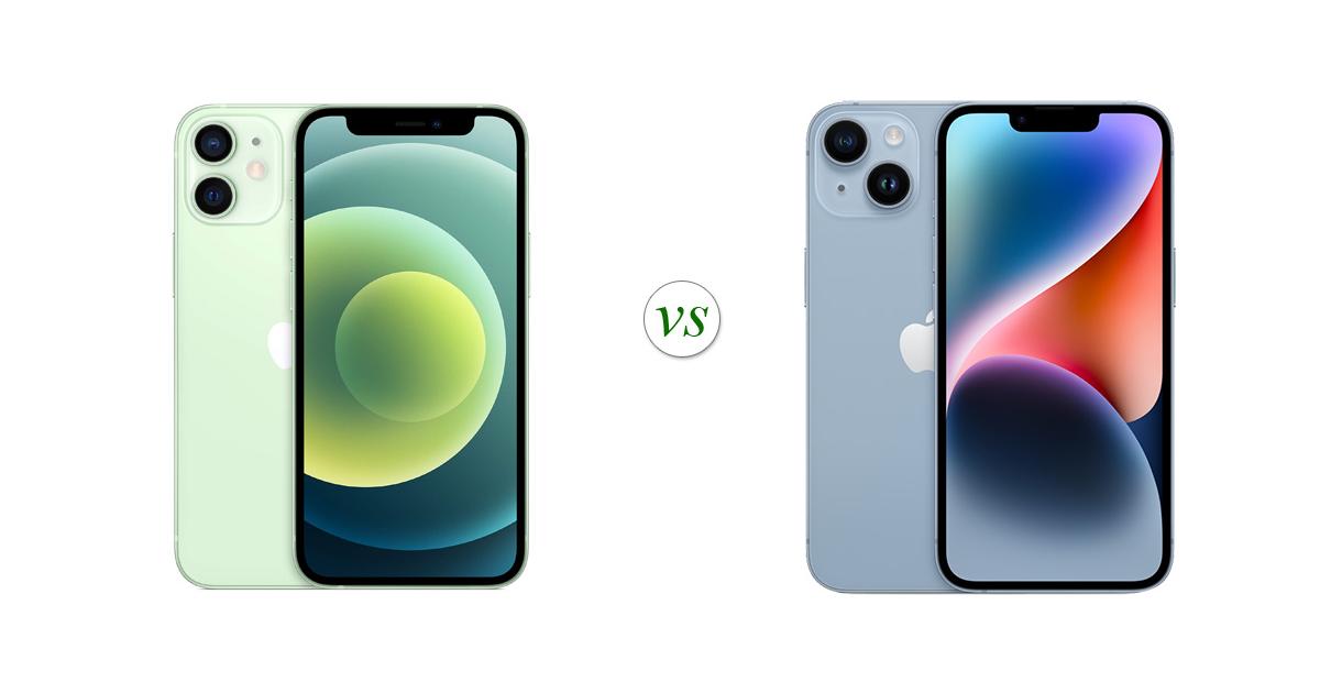 Apple iPhone 12 mini vs Apple iPhone 14: Side by Side Specs Comparison