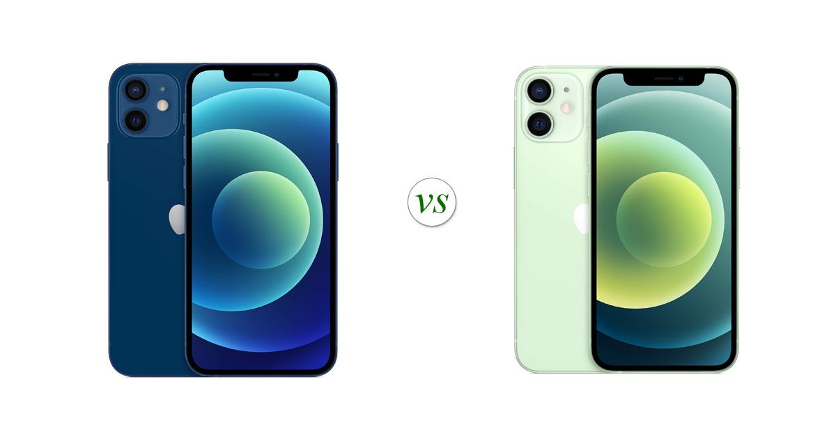 Apple iPhone 12 vs Apple iPhone 12 mini: Side by Side Specs Comparison