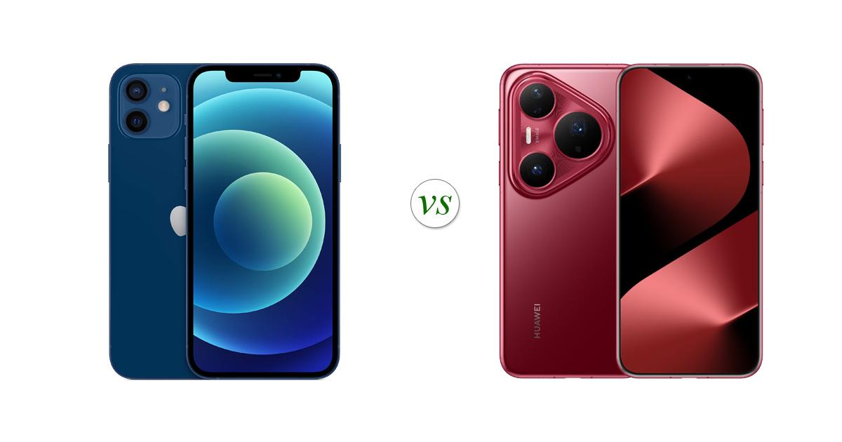 Apple iPhone 12 vs HUAWEI Pura 80 Pro: Side by Side Specs Comparison