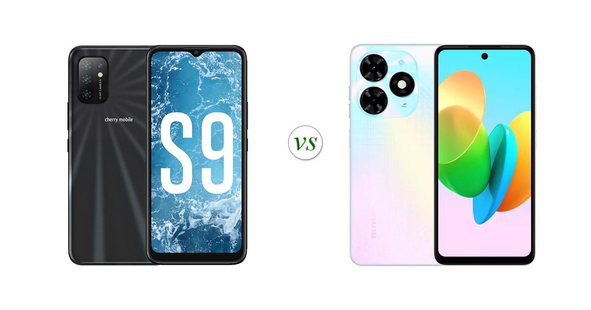 Cherry Mobile Aqua S9 vs TECNO SPARK 20C: Side by Side Specs Comparison