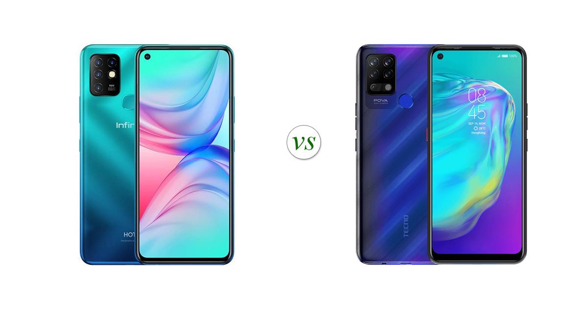 Infinix Mobile Hot 10 vs TECNO POVA: Side by Side Specs Comparison