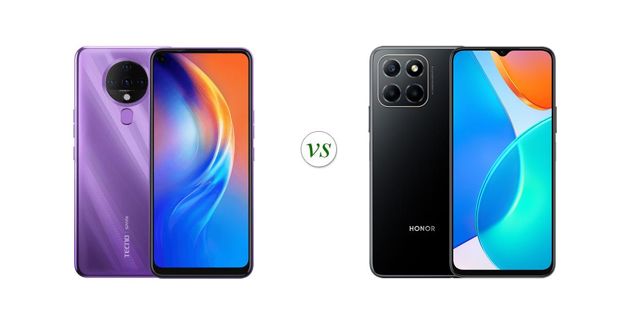 TECNO Spark 6 vs HONOR X6: Side by Side Specs Comparison
