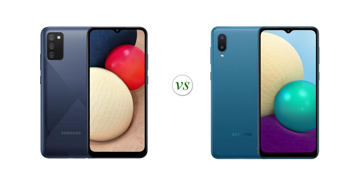 Samsung Galaxy A02S vs Samsung Galaxy A02: Side by Side Specs Comparison