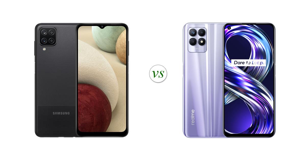 Samsung Galaxy A12 vs realme 8i: Side by Side Specs Comparison
