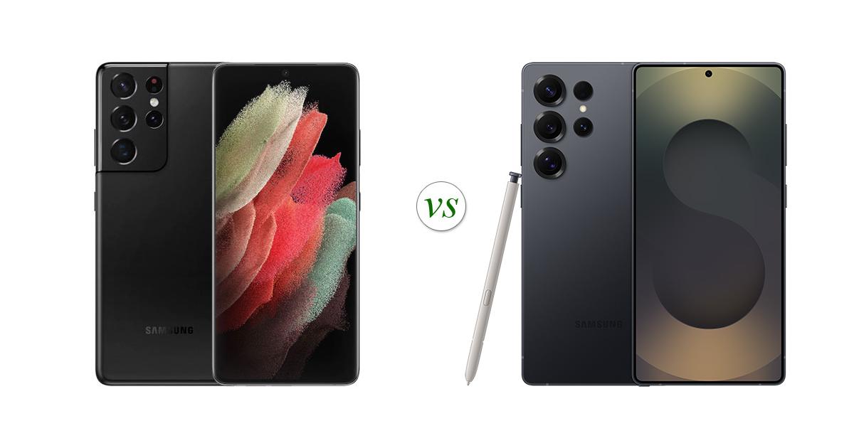 Samsung Galaxy S21 Ultra 5G vs SAMSUNG Galaxy S25 Ultra: Side by Side ...