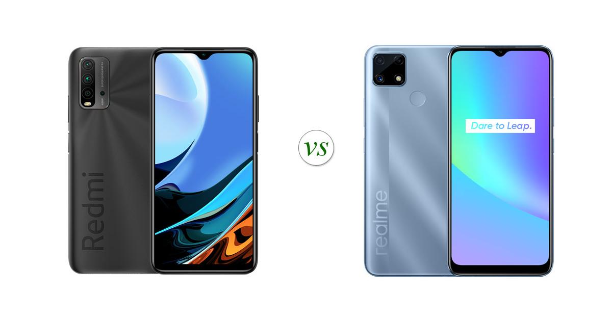 Xiaomi Redmi 9T vs realme C25: Side by Side Specs Comparison