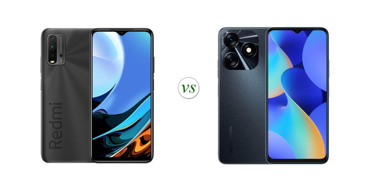 Xiaomi Redmi 9T vs TECNO Spark 10: Side by Side Specs Comparison