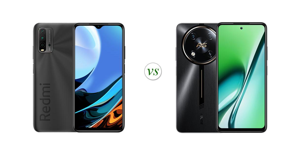 Xiaomi Redmi 9T vs itel RS4: Side by Side Specs Comparison