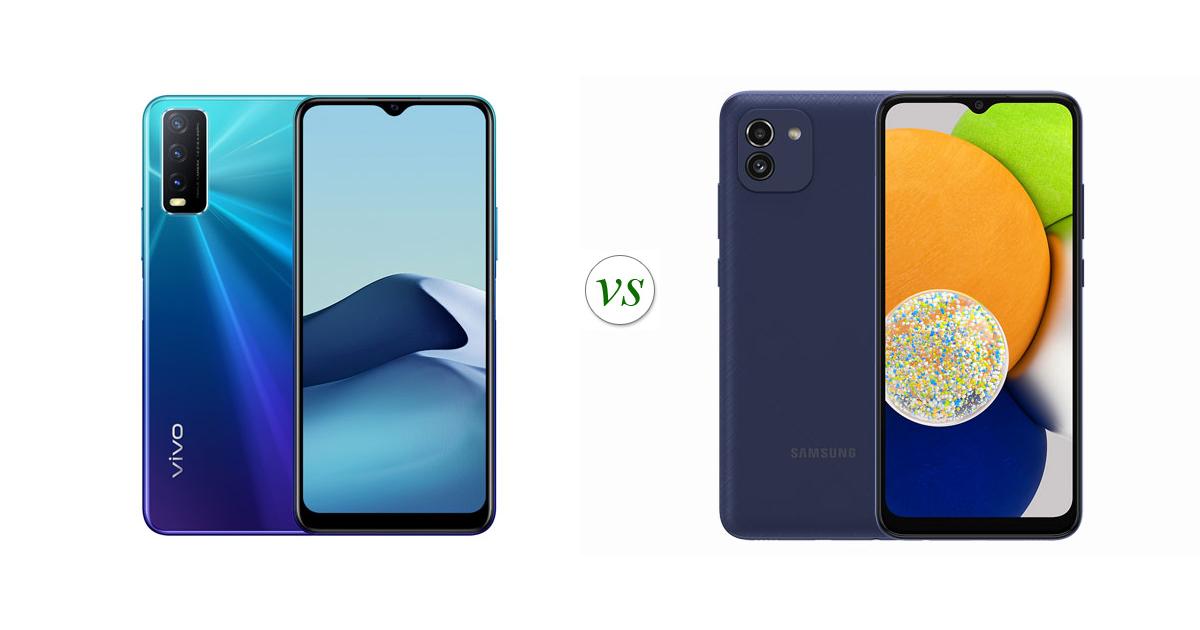 vivo Y20i 2021 vs Samsung Galaxy A03: Side by Side Specs Comparison