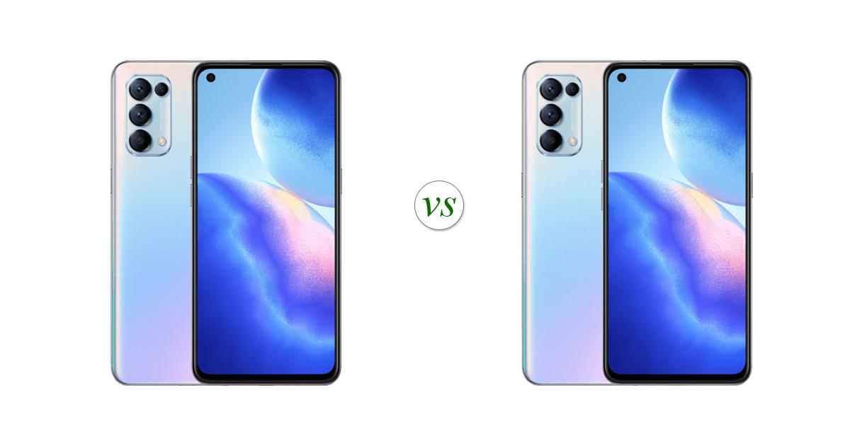 OPPO Reno5 4G vs OPPO Reno5 5G: Side by Side Specs Comparison