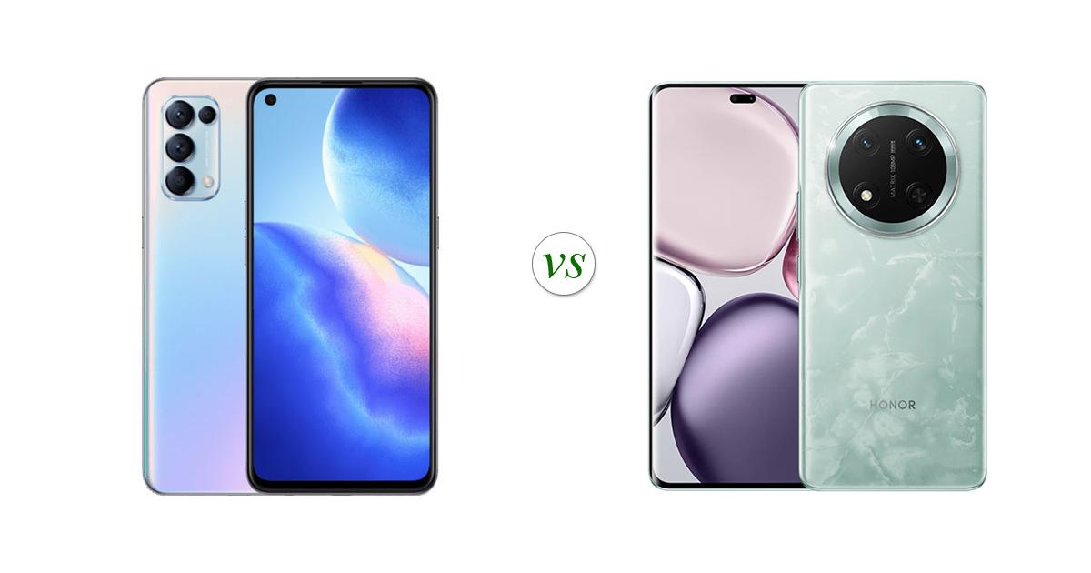 OPPO Reno5 4G vs HONOR X9c 5G: Side by Side Specs Comparison