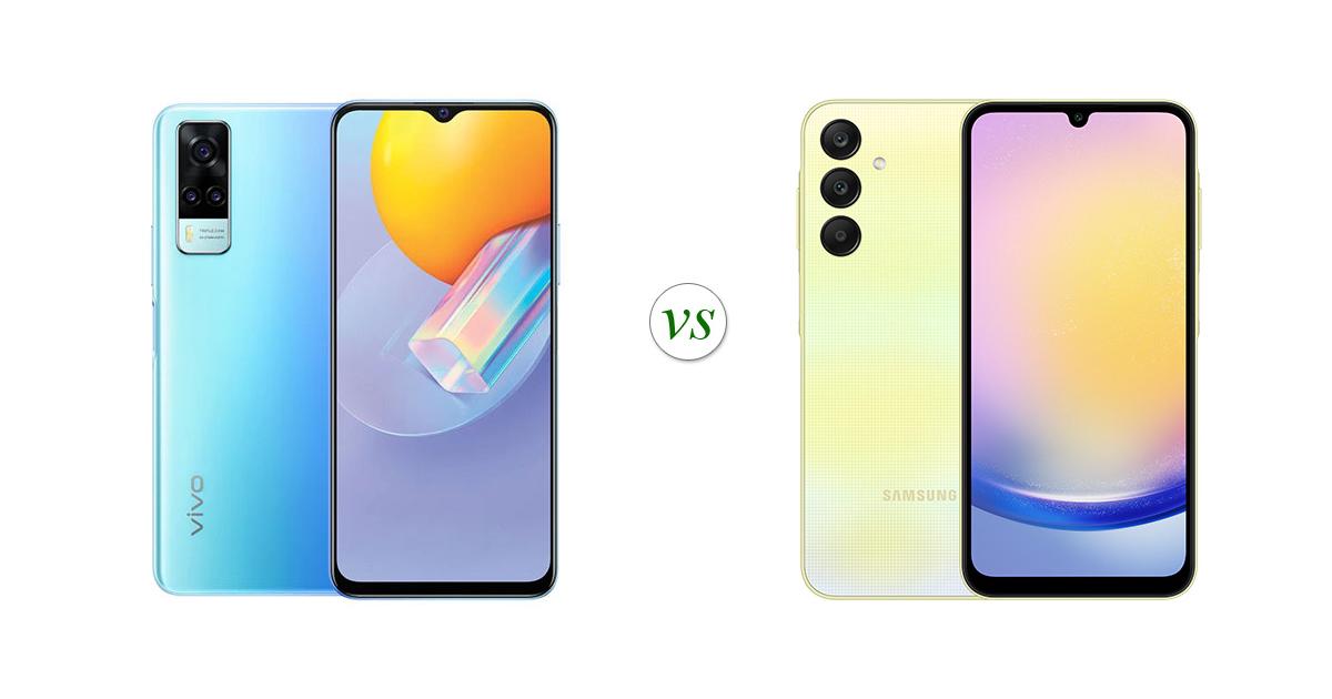 vivo Y31 vs Samsung Galaxy A25 5G: Side by Side Specs Comparison