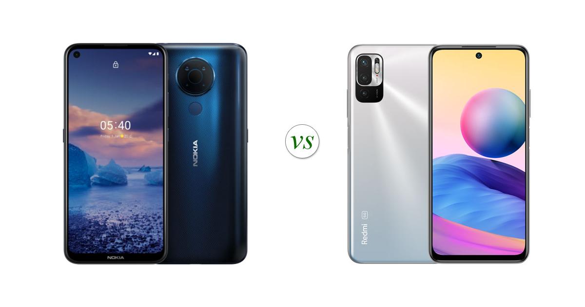 Nokia 5.4 vs Xiaomi Redmi Note 10 5G: Side by Side Specs Comparison