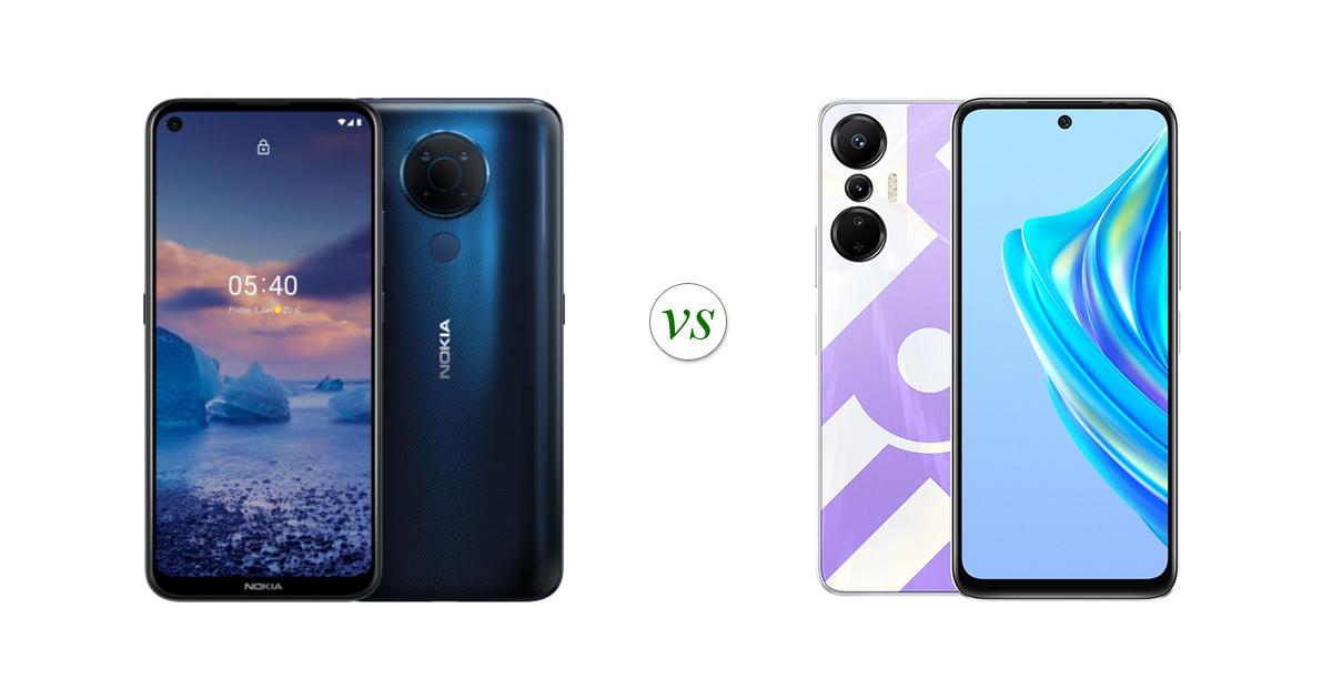 Nokia 5.4 vs Infinix Hot 20S: Side by Side Specs Comparison