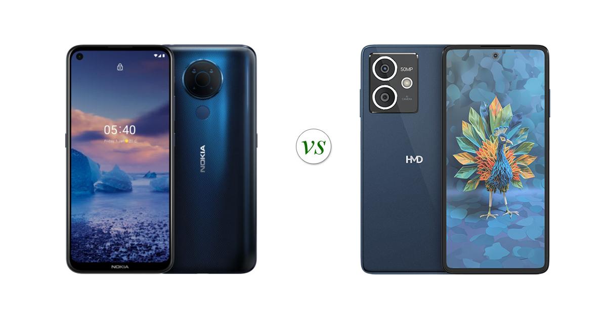 Nokia 5.4 vs HMD Crest 5G: Side by Side Specs Comparison