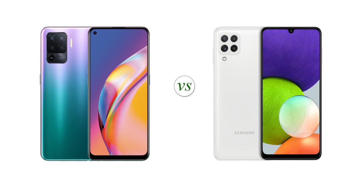 OPPO A94 vs Samsung Galaxy A22 5G: Side by Side Specs Comparison