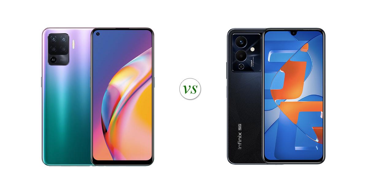 OPPO A94 vs Infinix Note 12 PRO 5G: Side by Side Specs Comparison