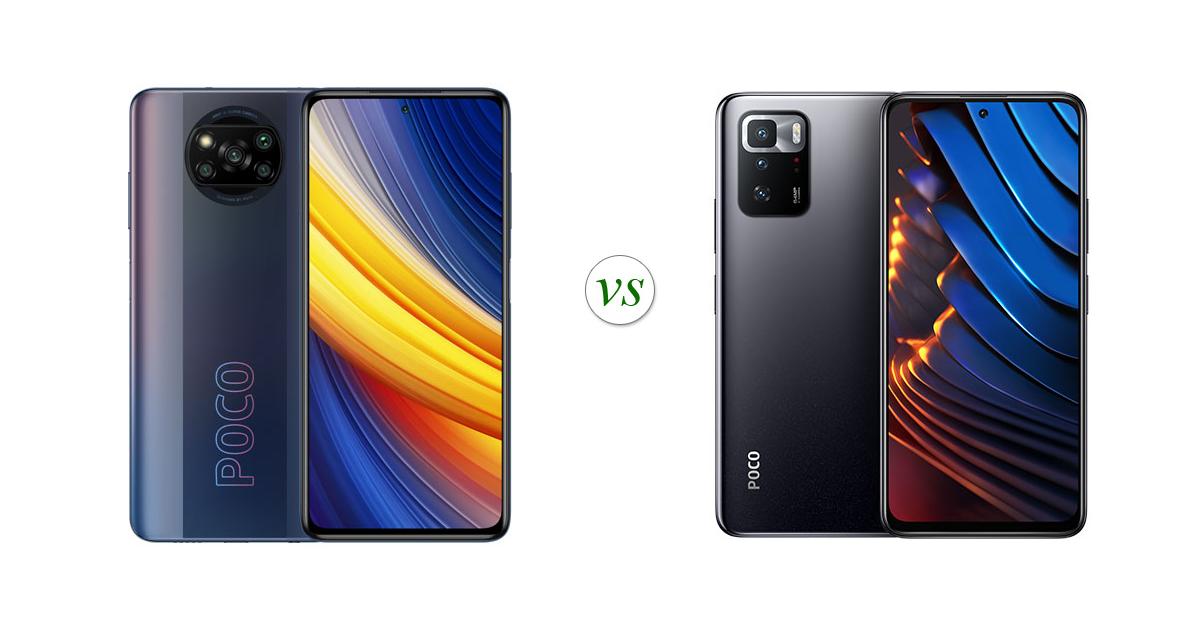 POCO X3 Pro vs POCO X3 GT: Side by Side Specs Comparison